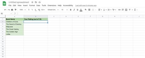 How To Use Data Validation In Google Sheets