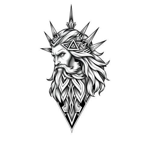 Zeus Symbol Tattoo