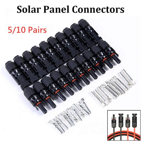 Conectores De Cable De Panel Solar Machohembra C Grandado
