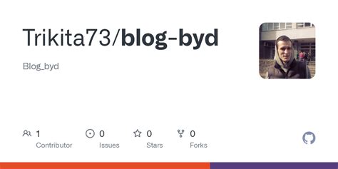 GitHub Trikita Blog Byd Blog Byd