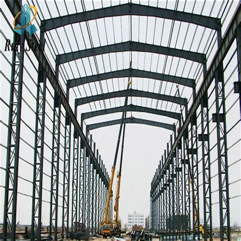 Large Span Modern Steel Structure Exhibition Hall With Glass Curtain