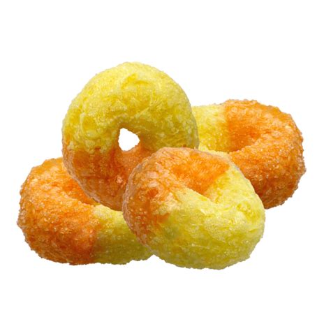 Peachy Puff Rings Sugar Puff Candy