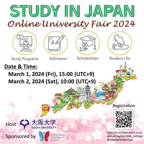 Studyinjapan Jasso Educationfair The University Of Osaka