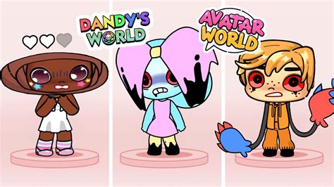 How To Create Cosmo Poppy And Goob From Dandys World In Avatar World