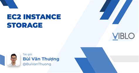 EC2 Instance Storage