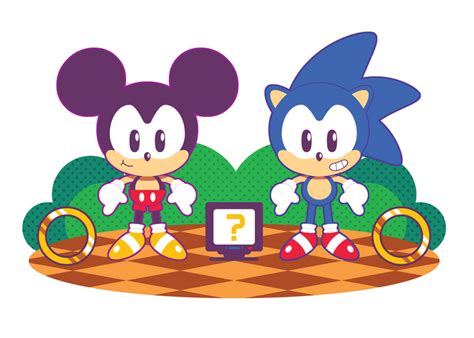 Sonic And Mickey By Itachi Roxas On Deviantart