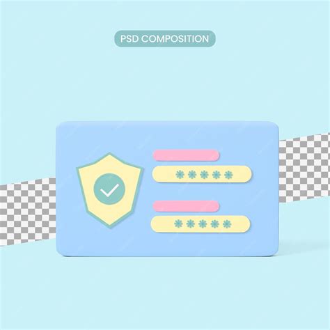 Premium Psd Safety Verification User Authorization Web Security