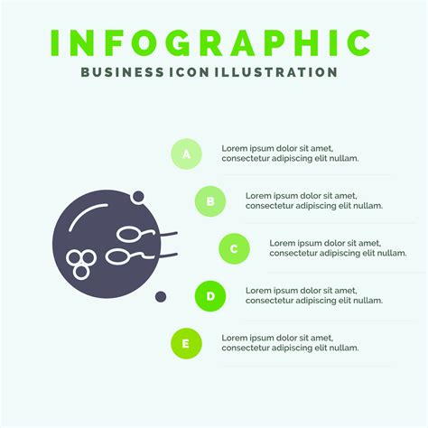 Fertile Procreation Reproduction Sex Solid Icon Infographics 5 Steps