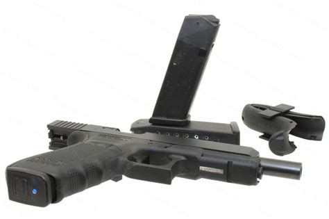 Glock 40 Mos 10mm Gen 4 Semi Auto Pistol Modular Optic System Vg