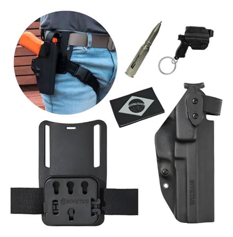 Coldre Perna Compact Invictus Trust Pt100 Pt92 Pt59 Pt917 Frete Grátis