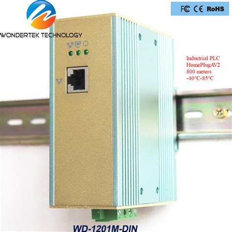 WD-1201M-DIN(T/T4/V3/S/D) con el PLC Adaptador Ethernet Powerline de ...