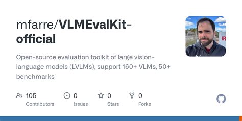 Github Mfarrevlmevalkit Official Open Source Evaluation Toolkit Of Large Vision Language