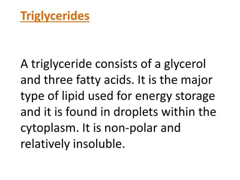 Ppt Triglycerides Powerpoint Presentation Free Download Id4505039