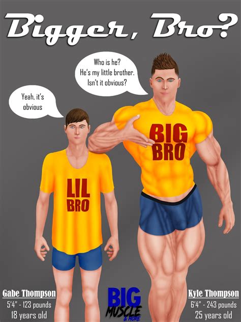 Bigger Bro Part 1 Bigmusclenm On Tumblr