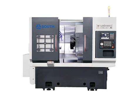 4 Axis Power Turret Cnc Lathe Machine With Tailstock Ck46dty South Lathe