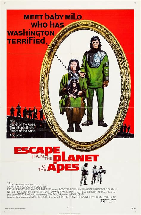 Escape From The Planet Of The Apes 1971 Imdb
