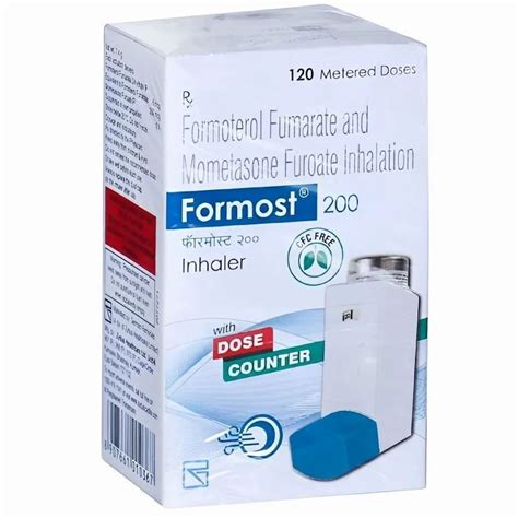 200mg Formost Formoterol Inhaler At ₹ 148piece Asthma Inhaler In