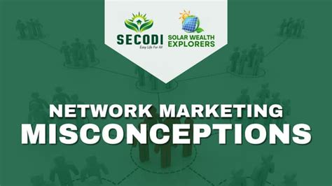 Network Marketing Misconceptions Ppt