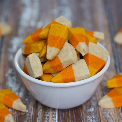 Candy Corn Sugar Cookies Halloween Recipe
