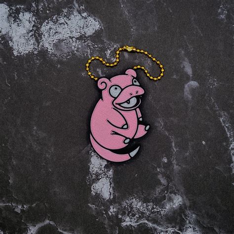 Slowpoke Keychain 3d Model By Jcreatenz On Thangs