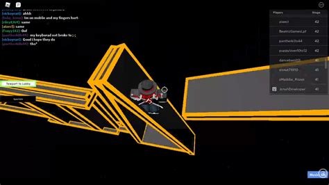 Robloxthe Difficulty Chart Obby Medium 40 49 Youtube