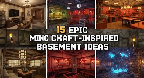 15 Epic Minecraft Inspired Basement Ideas For The Ultimate Gaming Den