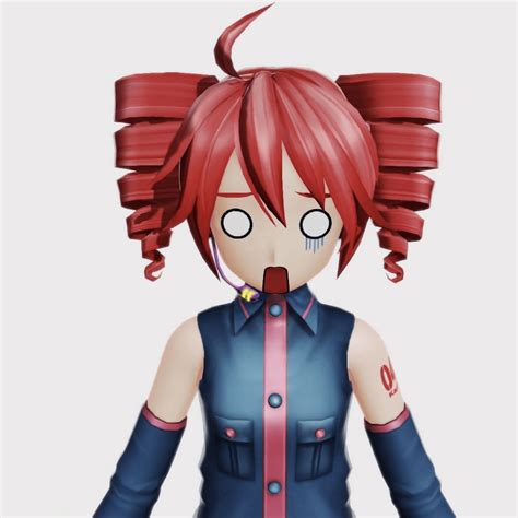 Kasane Teto Rahh Discord Sticker