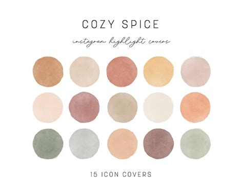 Cozy Instagram Highlight Covers Watercolor Ig Story Icons Aesthetic