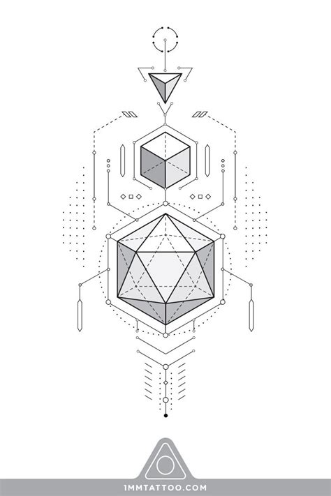 Dodecahedron Tattoo