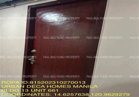 Unit 6f 61 6th Flr 13 Q75 Urban Deca Homes Manila Barangay 94 Tondo I