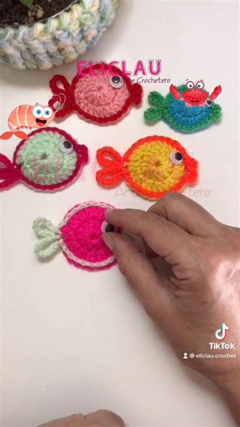 58 Ideas De Peces De Crochet Ganchillo Animales De Ganchillo Peces