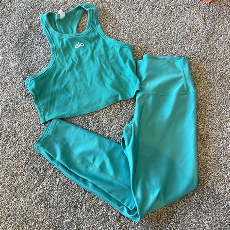 Alo Workout Set S Bottoms M Top Depop