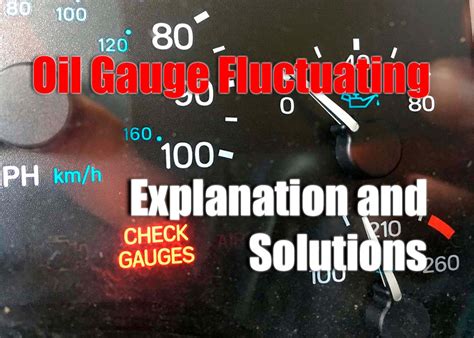Low Oil Pressure Gauge Fluctuation At Catherine Dorsey Blog