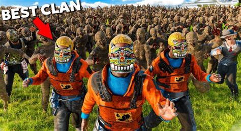 Can 100 Zombies Defeat The Best Clan In Rust Rust情報局
