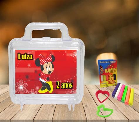 Mini Maleta Acrilica Minnie Elo7 Produtos Especiais