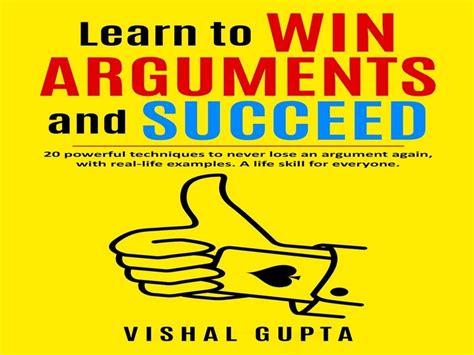 DOWNLOAD️ BOOK (PDF) Learn to Win Arguments and | jadielpeliehatfieldのブログ
