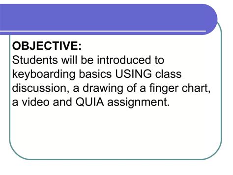 Keyboarding Intro Ppt Keyboarding Intro Ppt