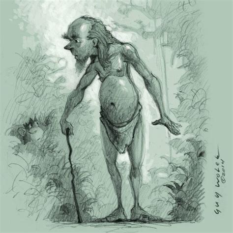 Tarzan As An Old Man By Guy Wolek Via Behance