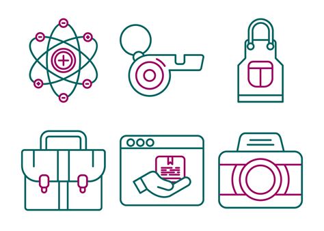 Education Topic Vector Icon Set 17482555 Vector Art At Vecteezy