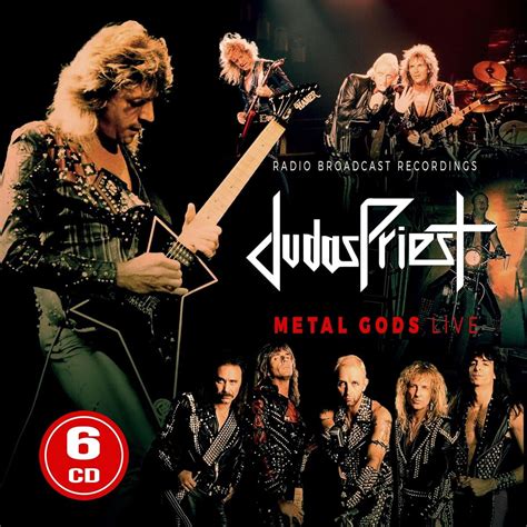 Metal Gods Live Braodcast Recordings Von Judas Priest 6 Cd Boxset