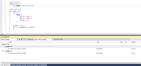 Duplicate Find All References Results After A Closed And Re Opened Net Core 20 Project · Issue