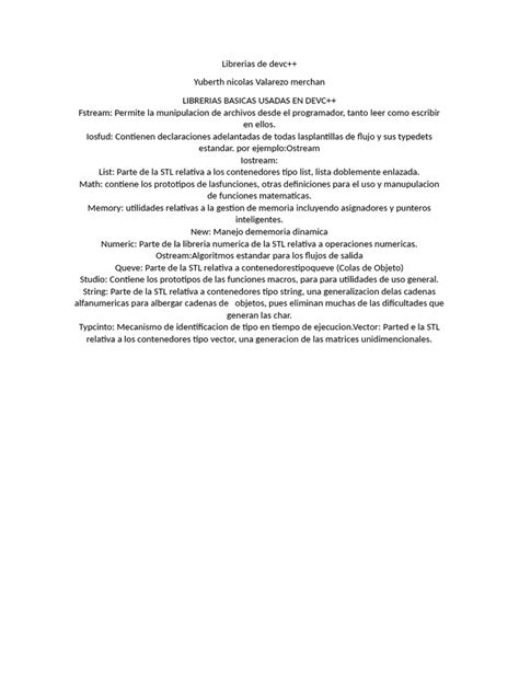 Librerias De Devc Pdf