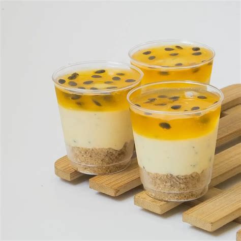 Mini Cheesecakes De Maracuyá Bocaditos Salados Y Dulces En Lima