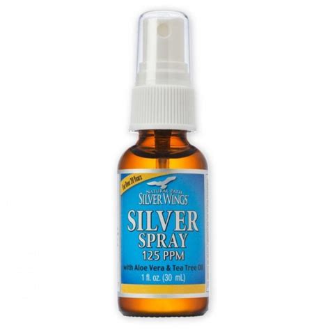 Colloidal Silver Topical Spray With Aloe Vera And Tea Tree