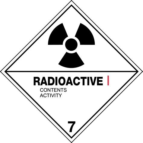 Hazchem Sign Radioactive I Safety Best