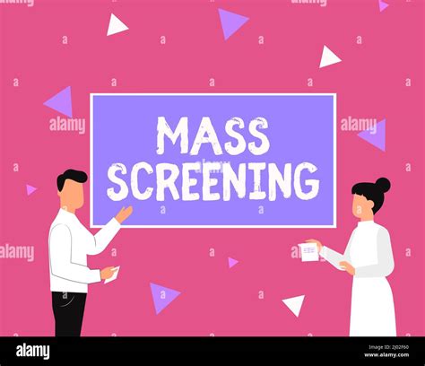 Text Showing Inspiration Mass Screening Business Approach Health