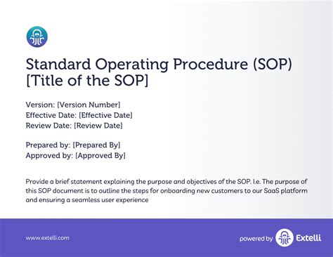 Sop Management 2023 Ultimate Guide With Template