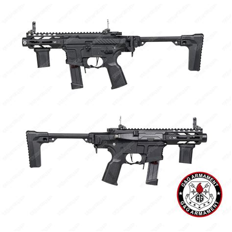 Gandg Arp9 30p Airsoft Rifle Build In Etu Electronic Trigger Unit Black