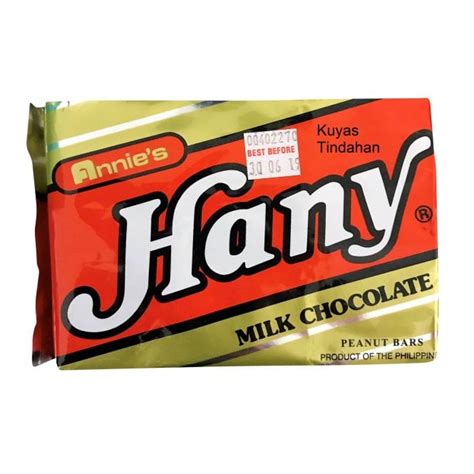 Hany Milk Chocolate Peanut Bars 200g Grocery From Kuyas Tindahan Uk