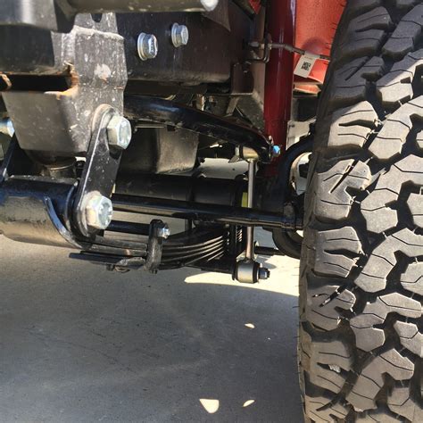 2 5” Front Leaf Spring Leveling Kit Installation Guide On The Rox